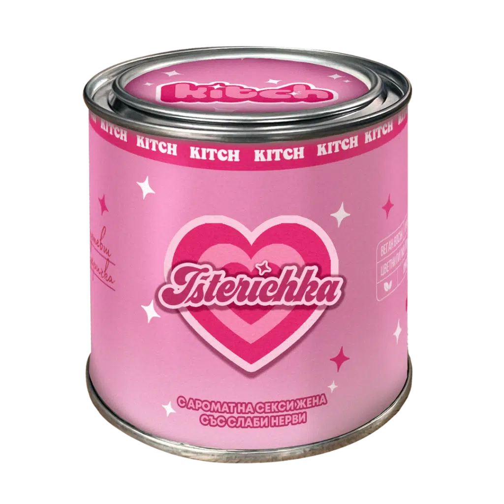 Ароматна свещ Isterichka - Kitch By YordanPtkv